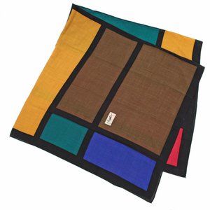Yves Saint Laurent | Accessories | Ysl Mondrian Color Block Large Scarf ...